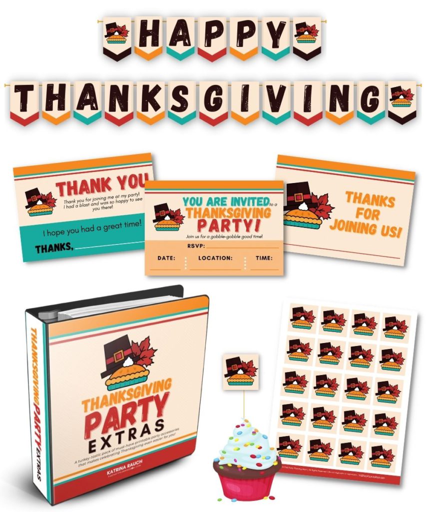 Thanksgiving Party Extras - FAB Party Planning Mom