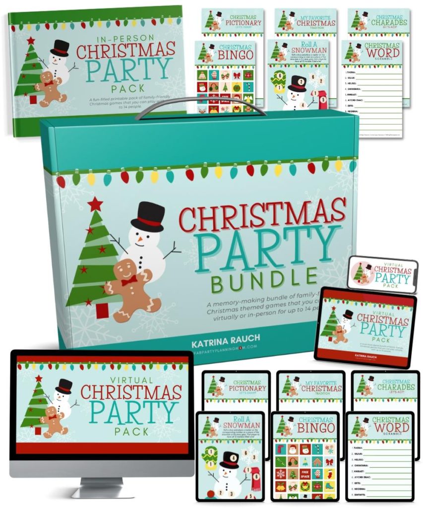 Christmas Party Bundle - FAB Party Planning Mom
