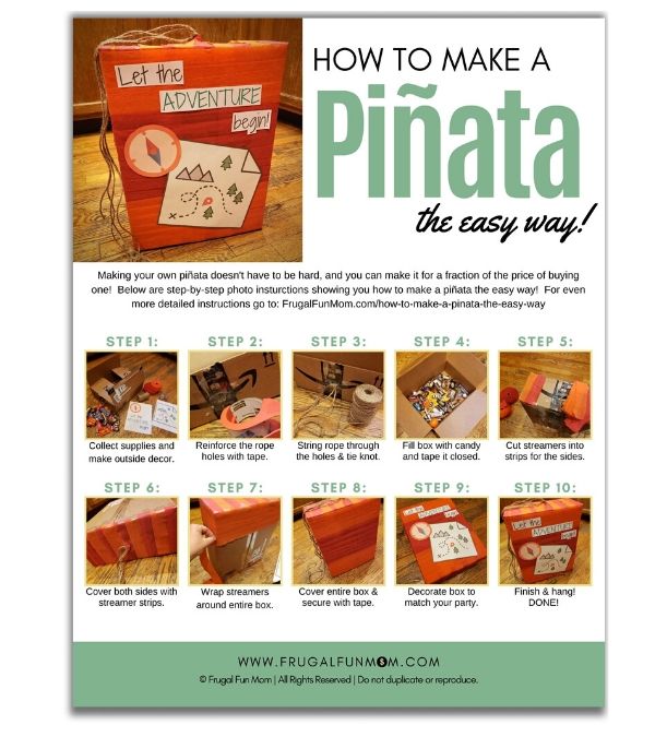 How To Make A Pinata The Easy Way - FAB Party Planning Mom