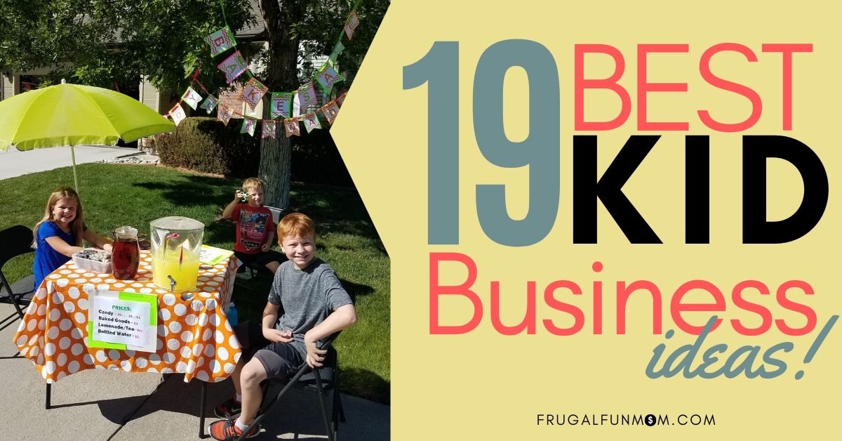 19 Best Kid Business Ideas - Your Kids Can Start Today! - FAB Party ...