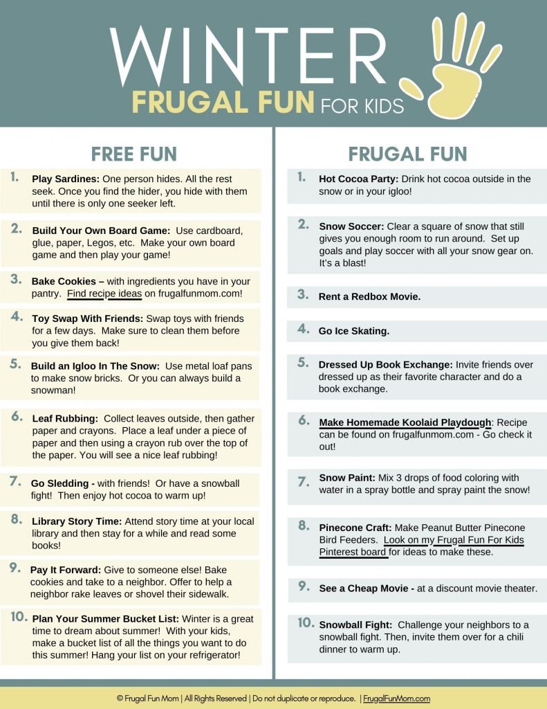 Ultimate Guide to Frugal Fun For Kids - FAB Party Planning Mom
