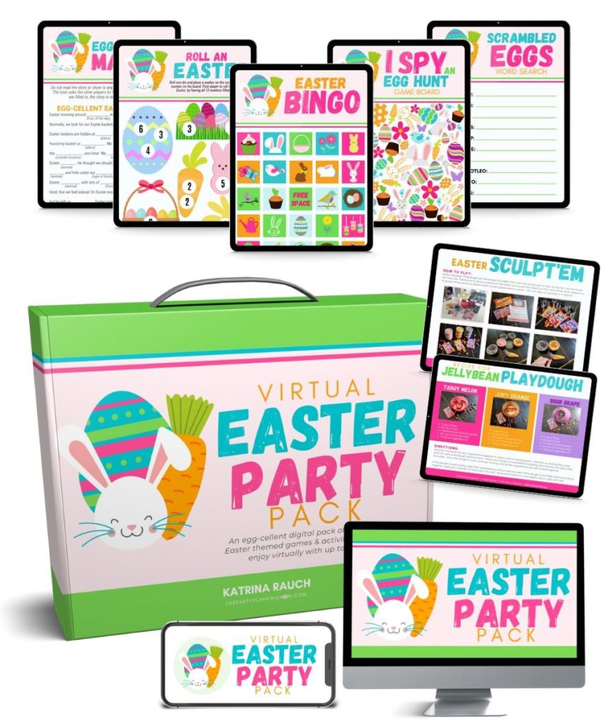 Virtual Easter Party Pack - FAB Party Planning Mom